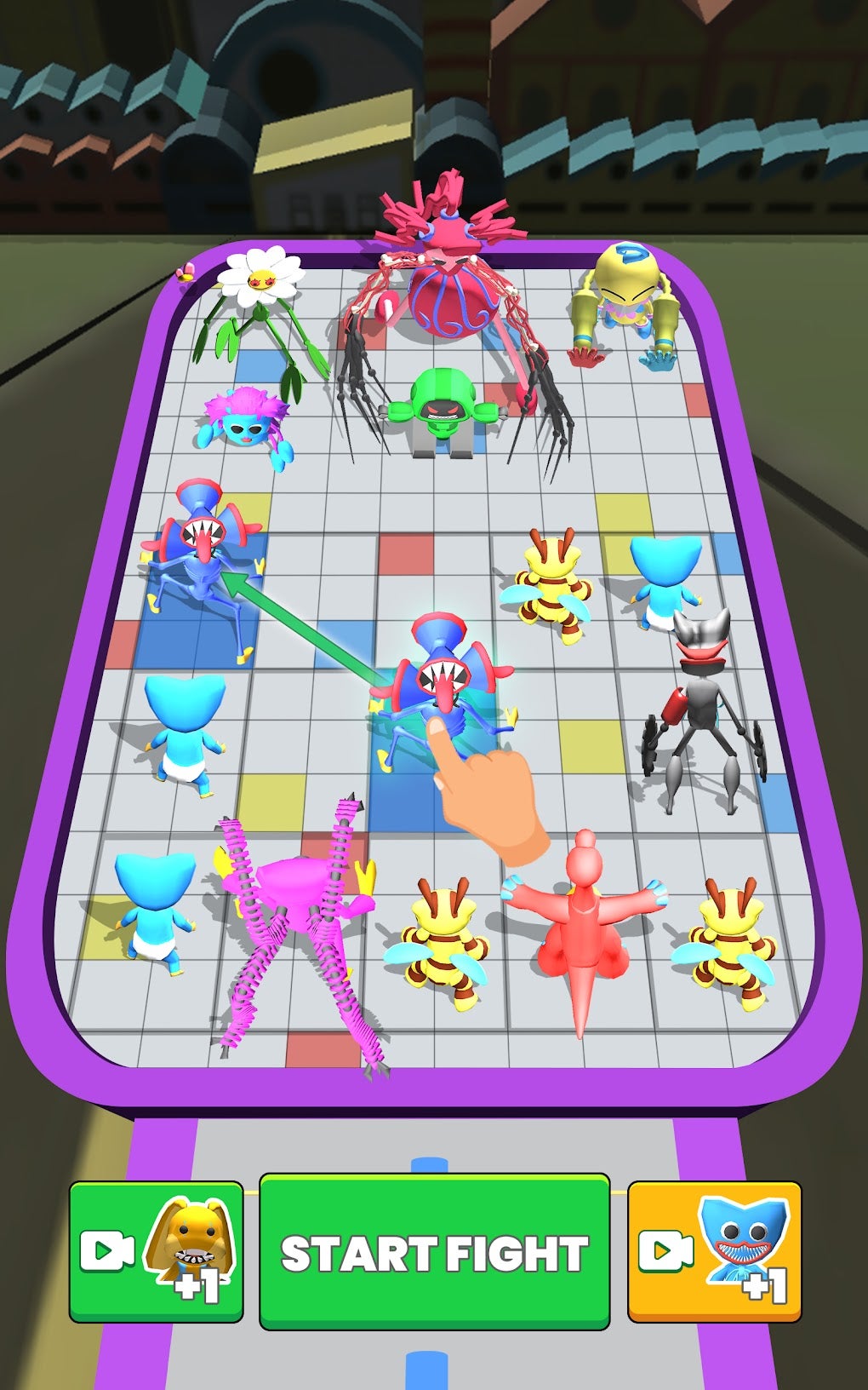 Merge Blue Monster: Battle Run for Android - Download