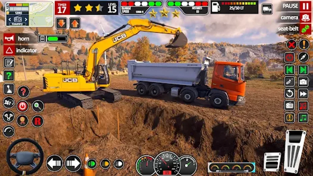 JCB Game Snow Excavator Games per Android - Download