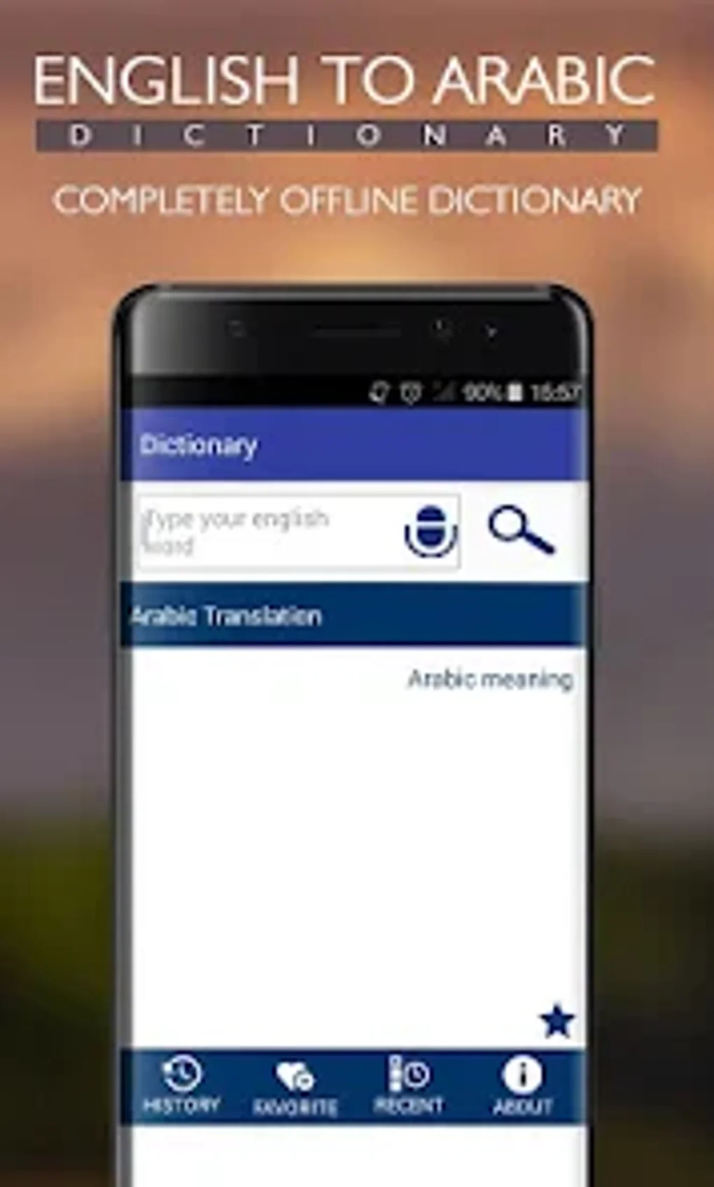 English Arabic Dictionary pour Android - Télécharger