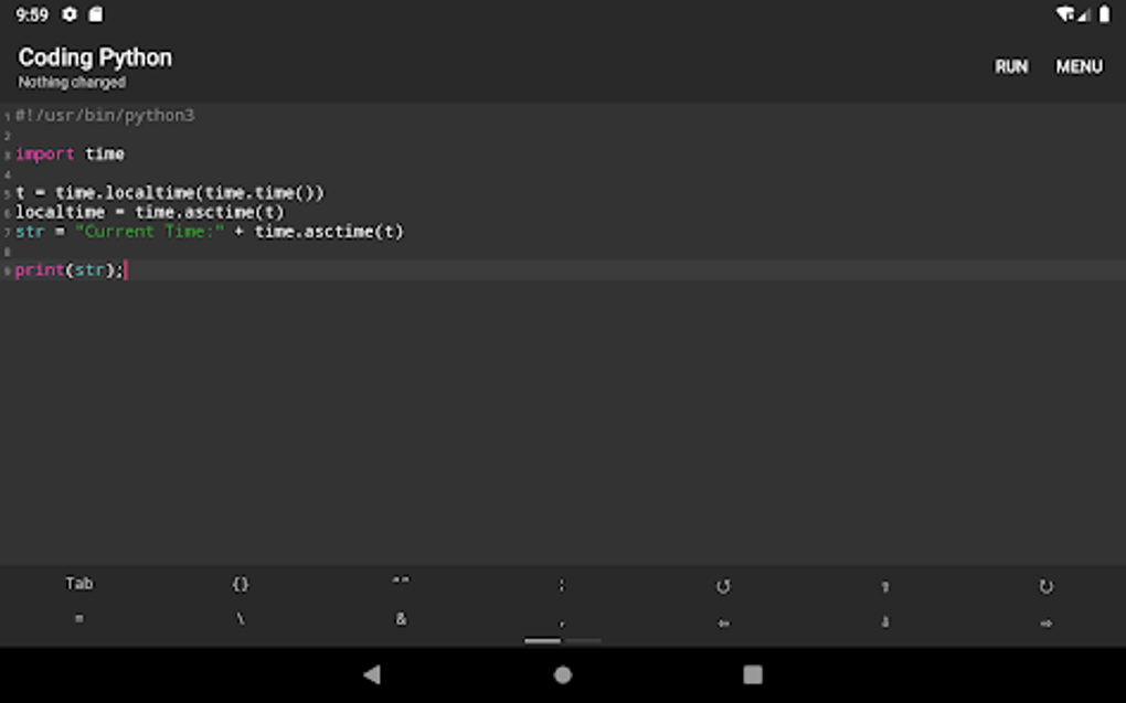 Coding Python for Android - Download