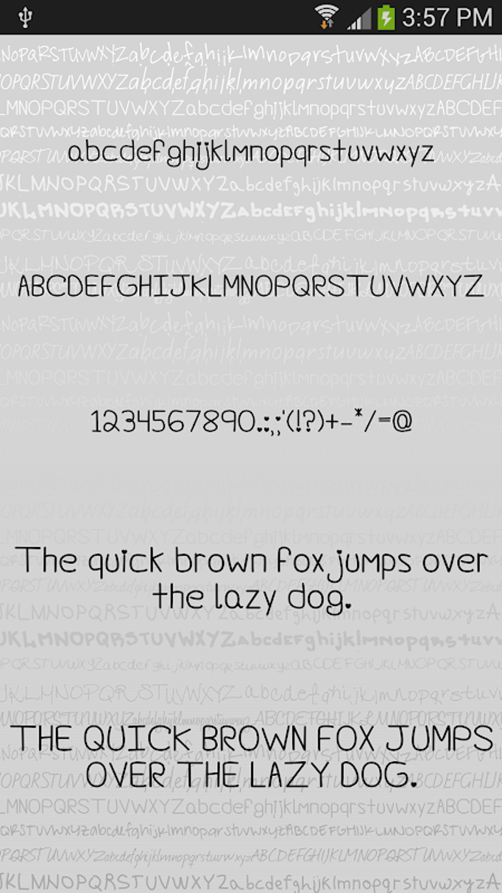 Handwritten Fonts For Android Apk For Android Download