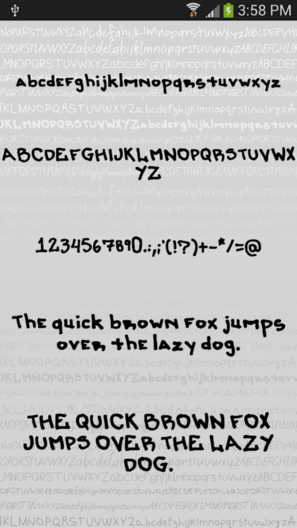 Handwritten Fonts For Android Apk For Android Download