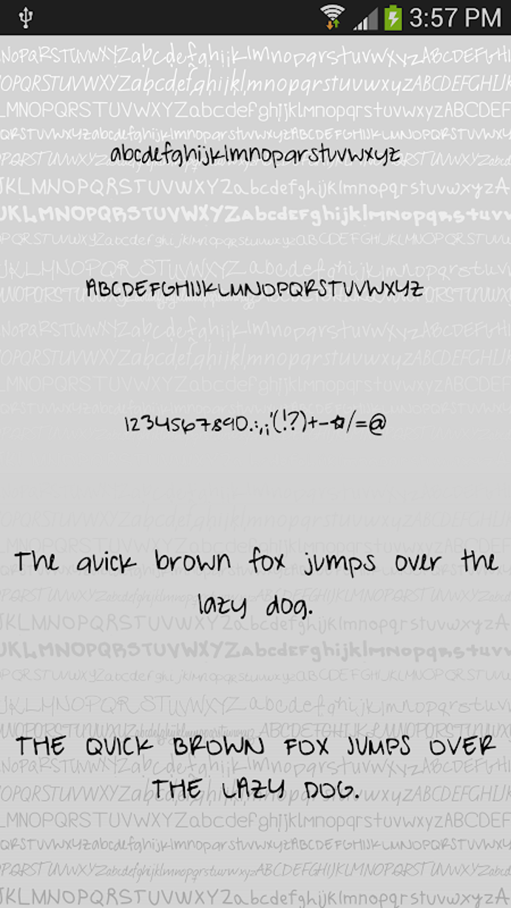 Handwritten Fonts for Android APK for Android - Download