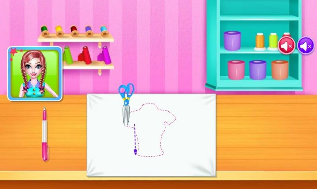 Sewing clothes school game for Android - Download