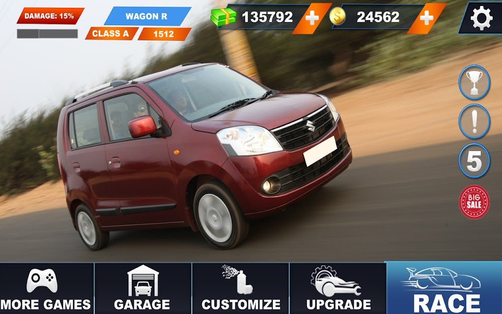 Wagon R: Extreme Fast Mini Car for Android - Download