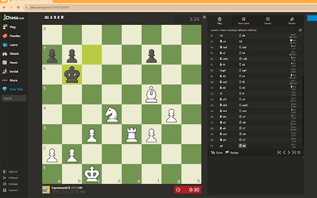 Distract Less Chess para Google Chrome - Extensión Descargar