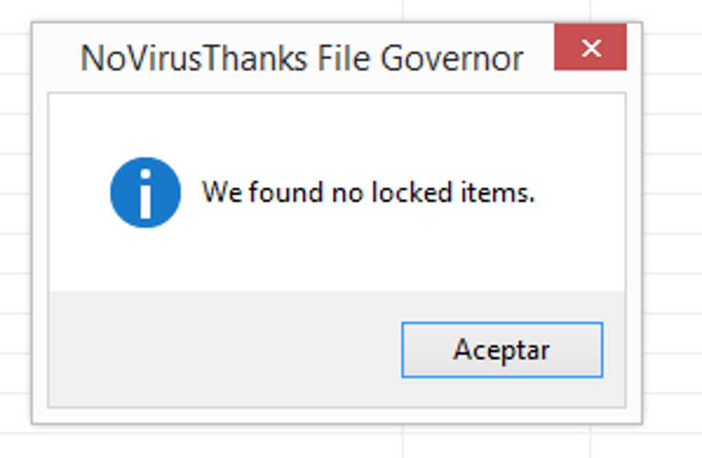 NoVirusThanks File Governor - Descargar