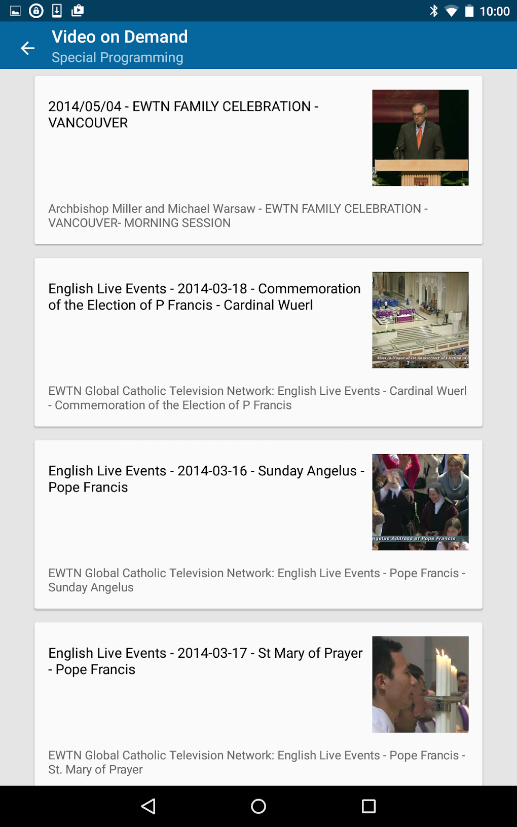 EWTN APK for Android - Download