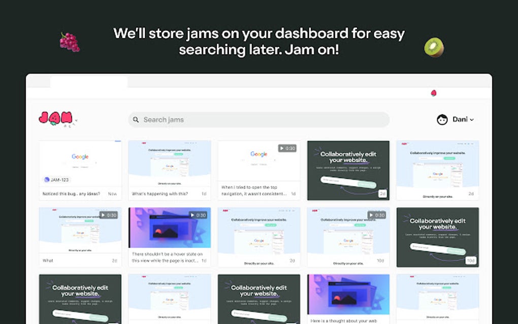 Jam for Google Chrome - Extension Download
