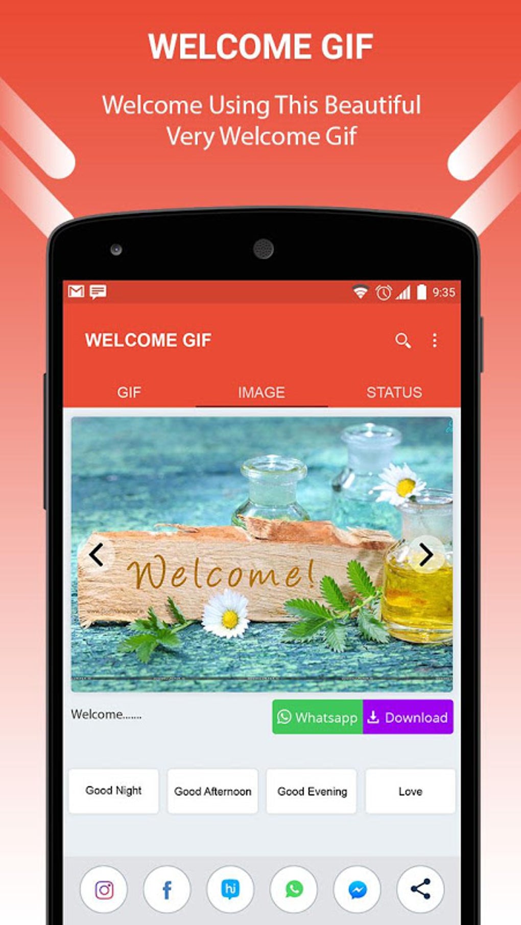 Android için Welcome GIF APK - İndir