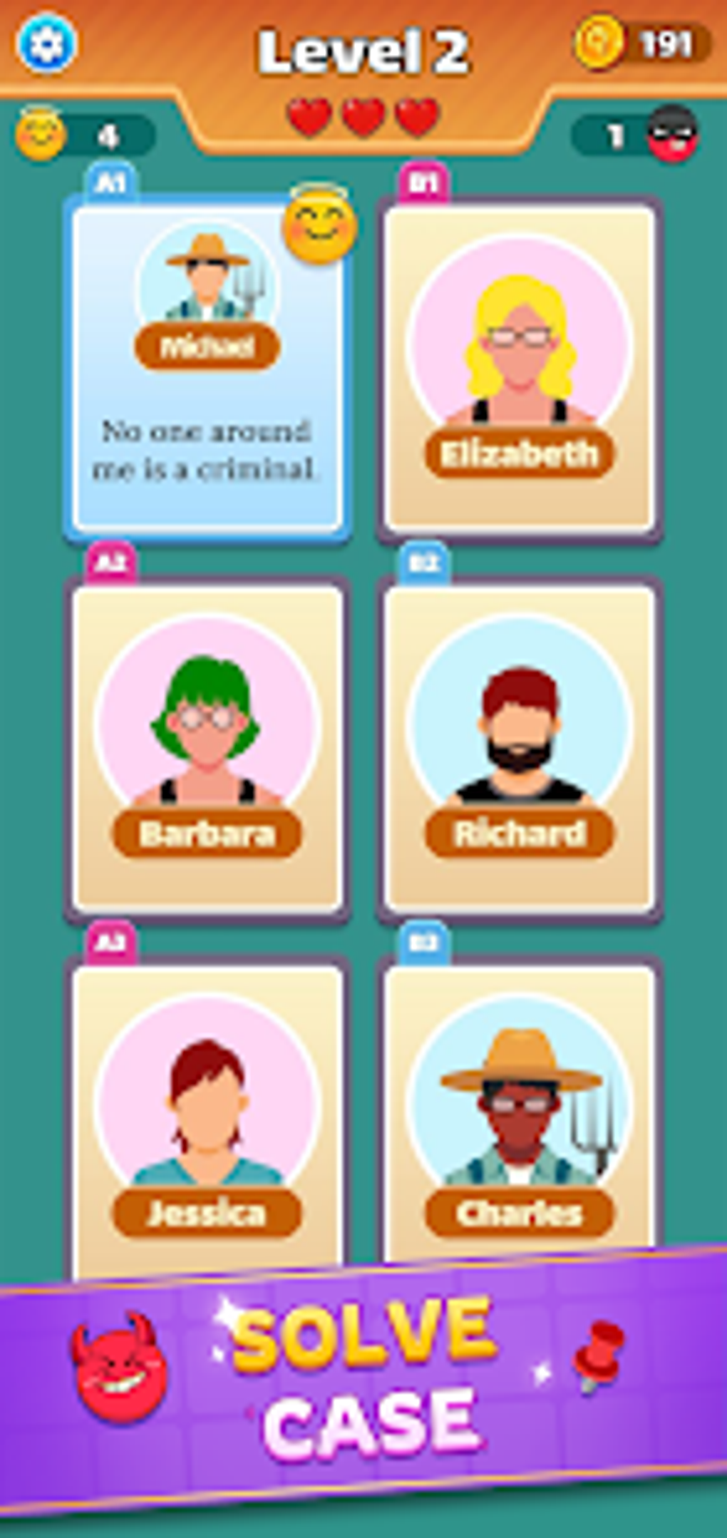 Secret Clue: Whos Guilty para Android - Descargar