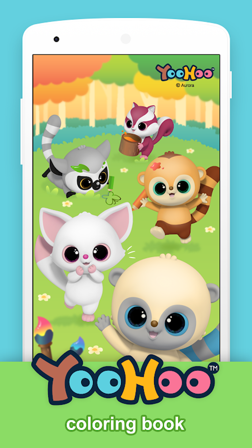 YooHoo Friends Coloring Book APK For Android Download