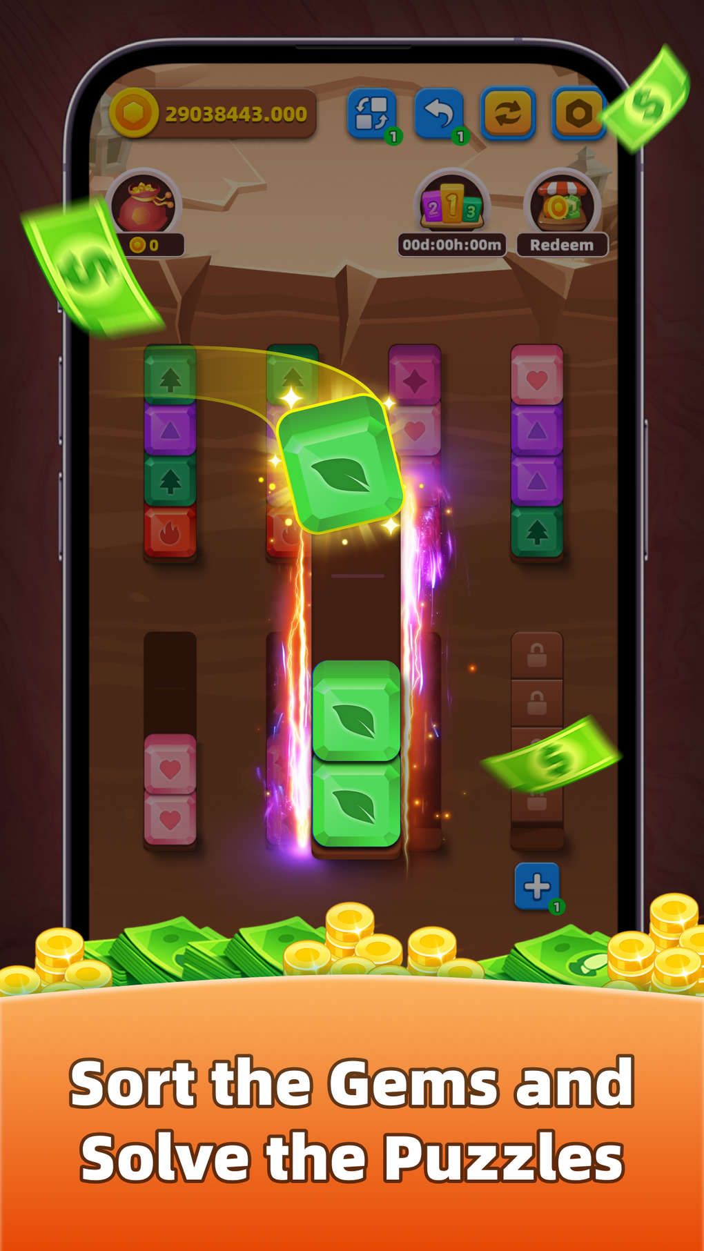 Gem Sort - Color Sort Game para iPhone - Descargar