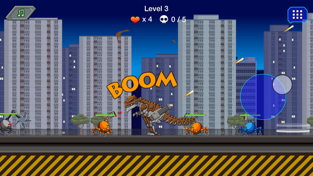 Robot Dino T-Rex Attack APK para Android - Descargar