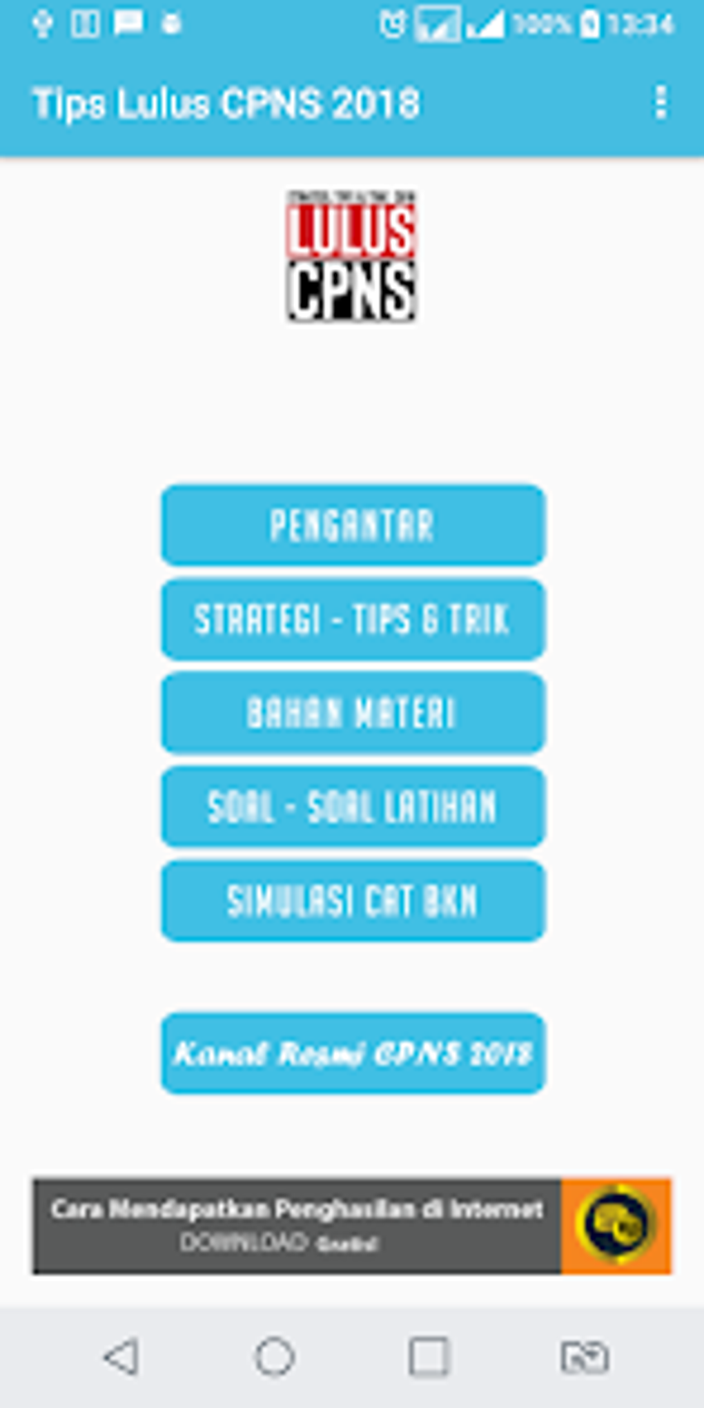 Lulus CPNS 2021 para Android - Descargar