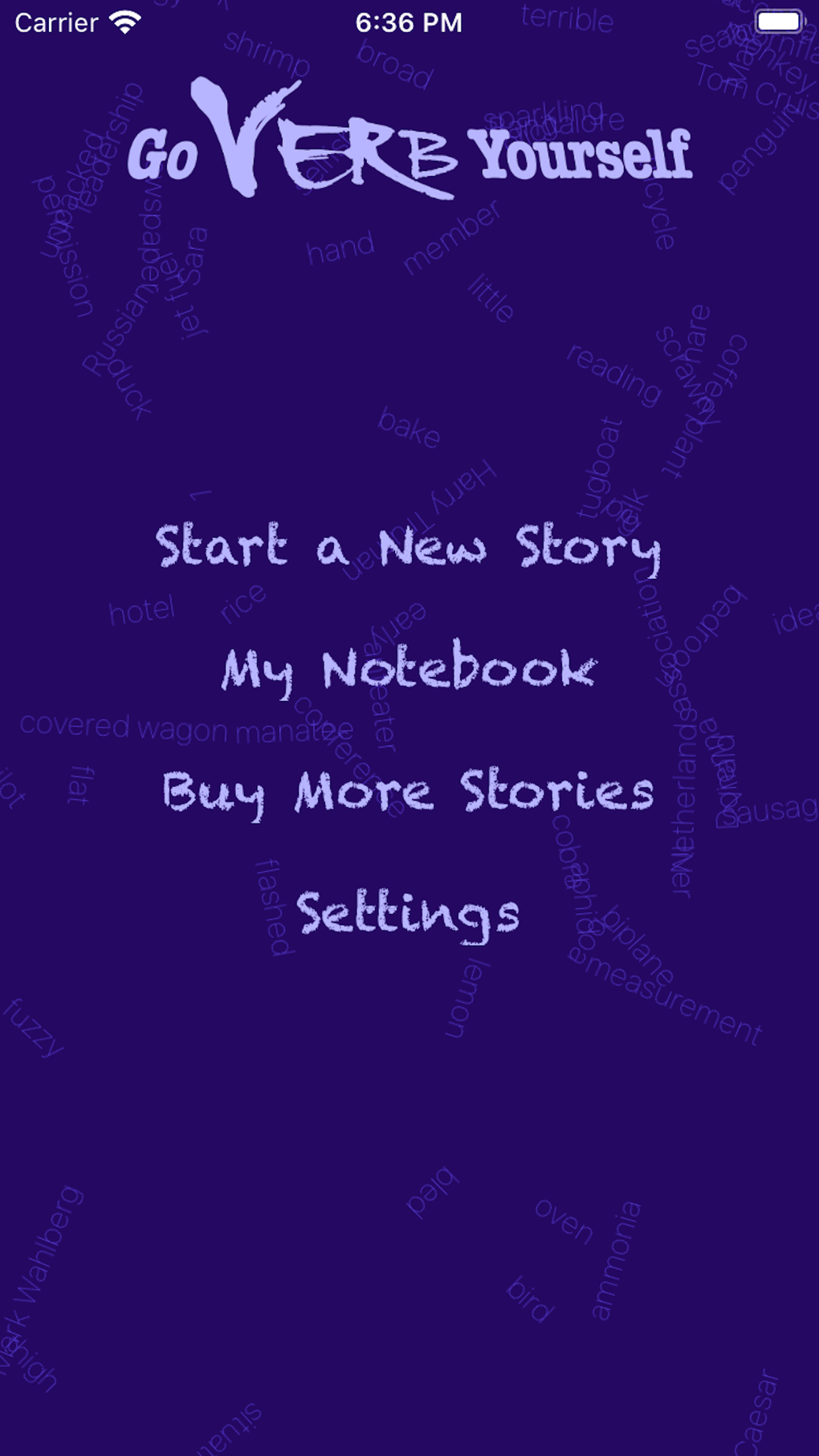 Go Verb Yourself Para IPhone Descargar Go Verb Yourself Para IPhone Descargar
