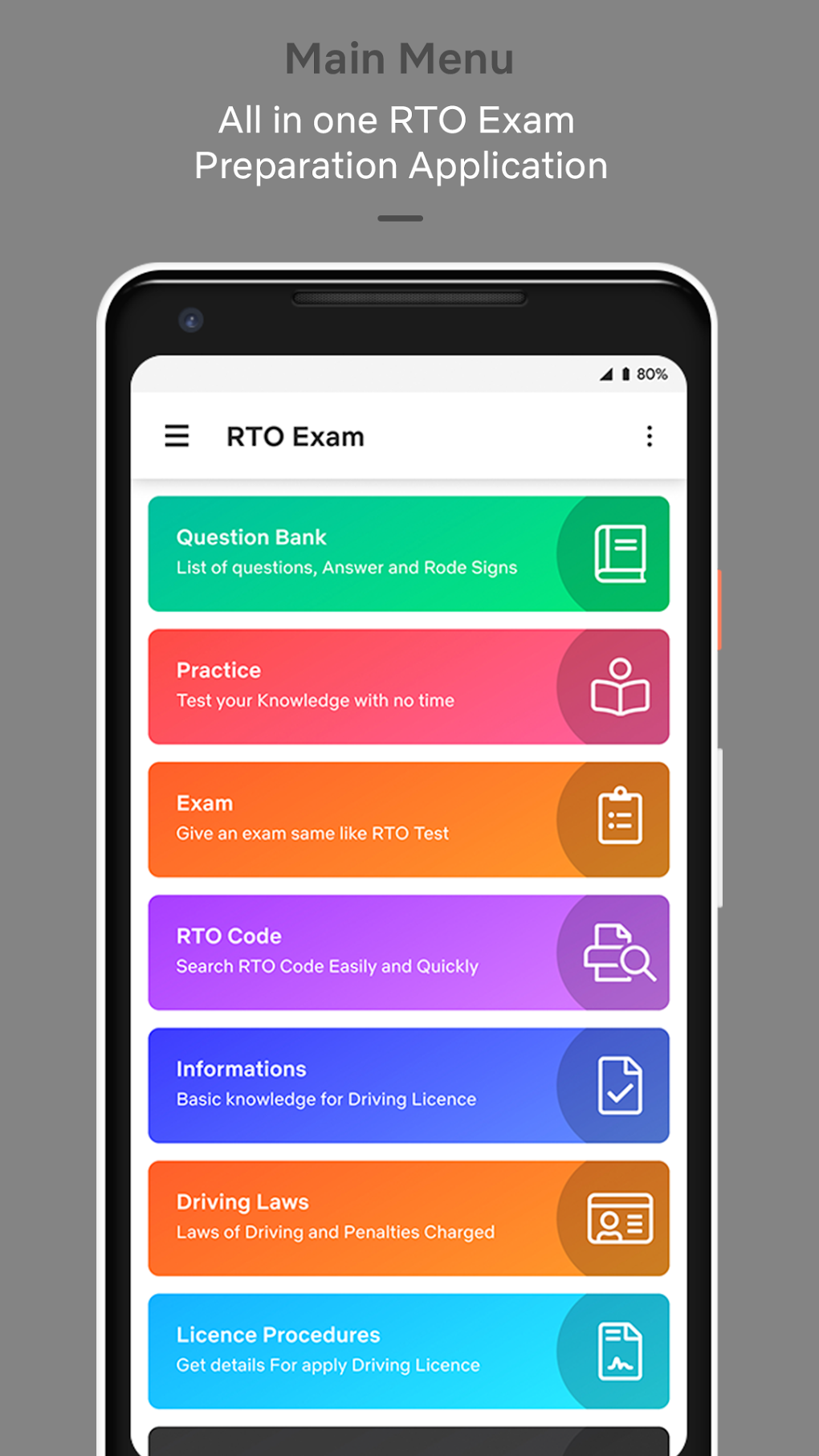 RTO Exam: Driving Licence Test for Android - Download