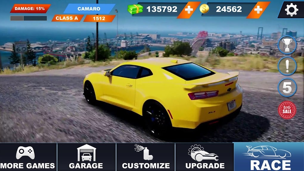 Camaro: Extreme Real Modern Super Car for Android - Download
