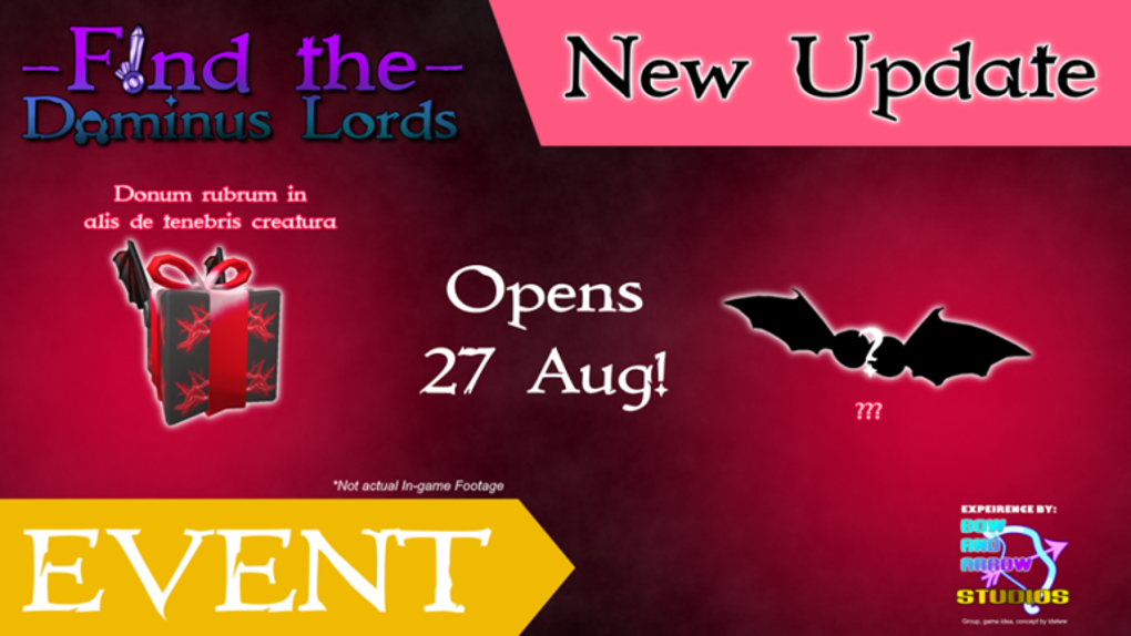 GIFT CLAIMING Find the Dominus Lords for ROBLOX - Game Download