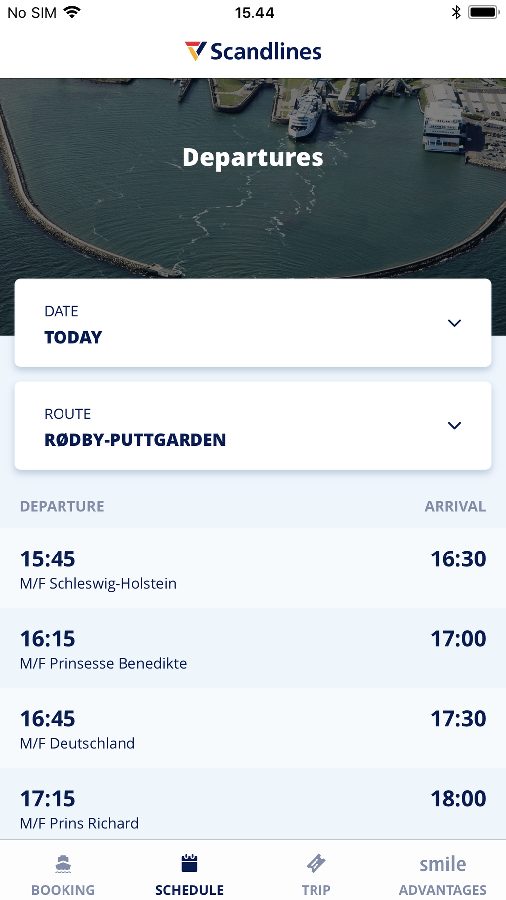 Scandlines for iPhone - Download