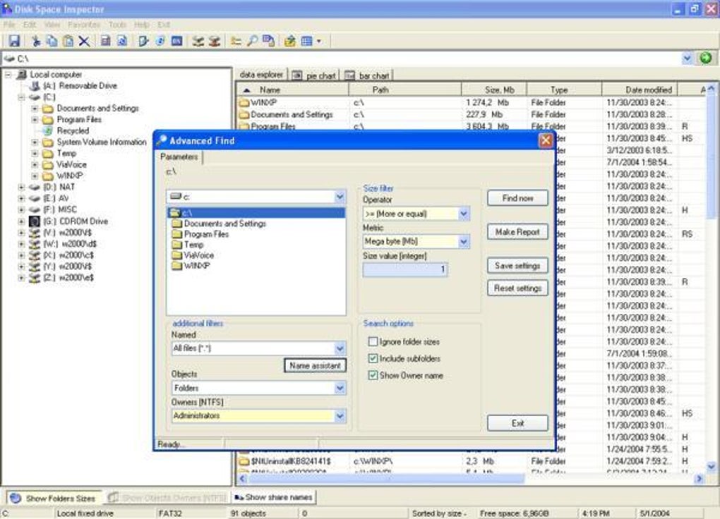 Disk Space Inspector - Download