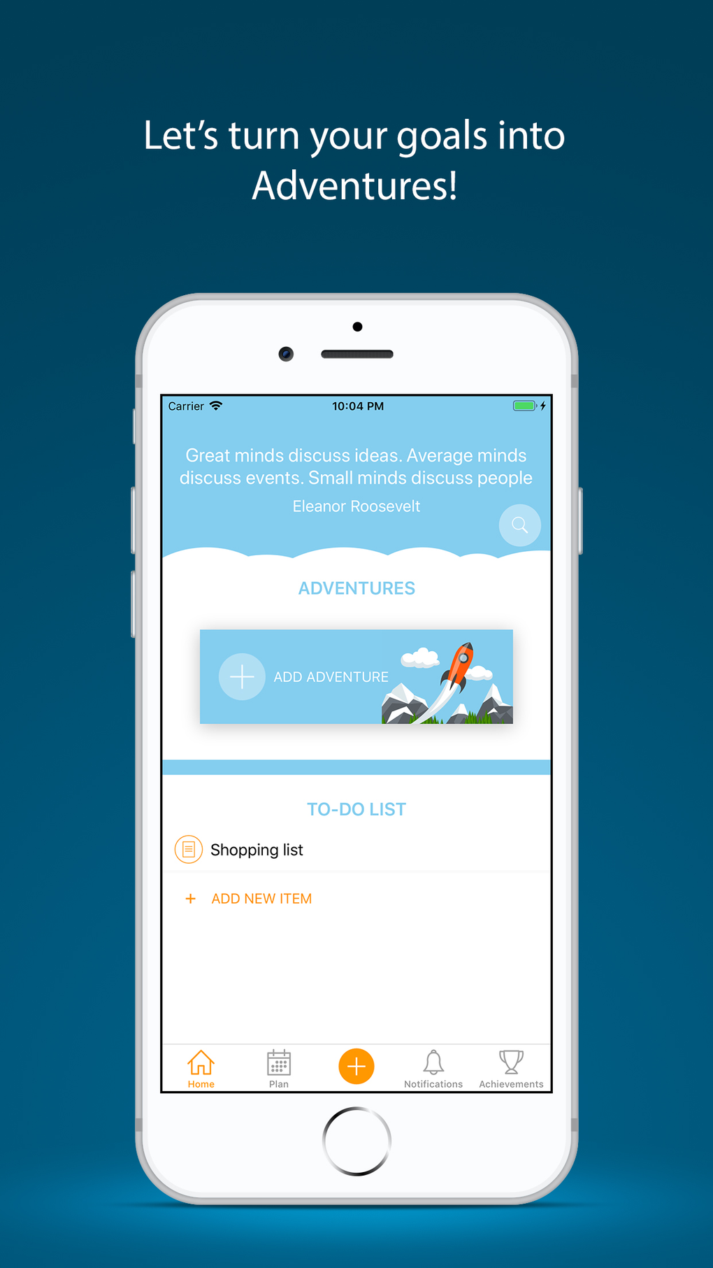Advenlife: Goal Planner for iPhone - Download