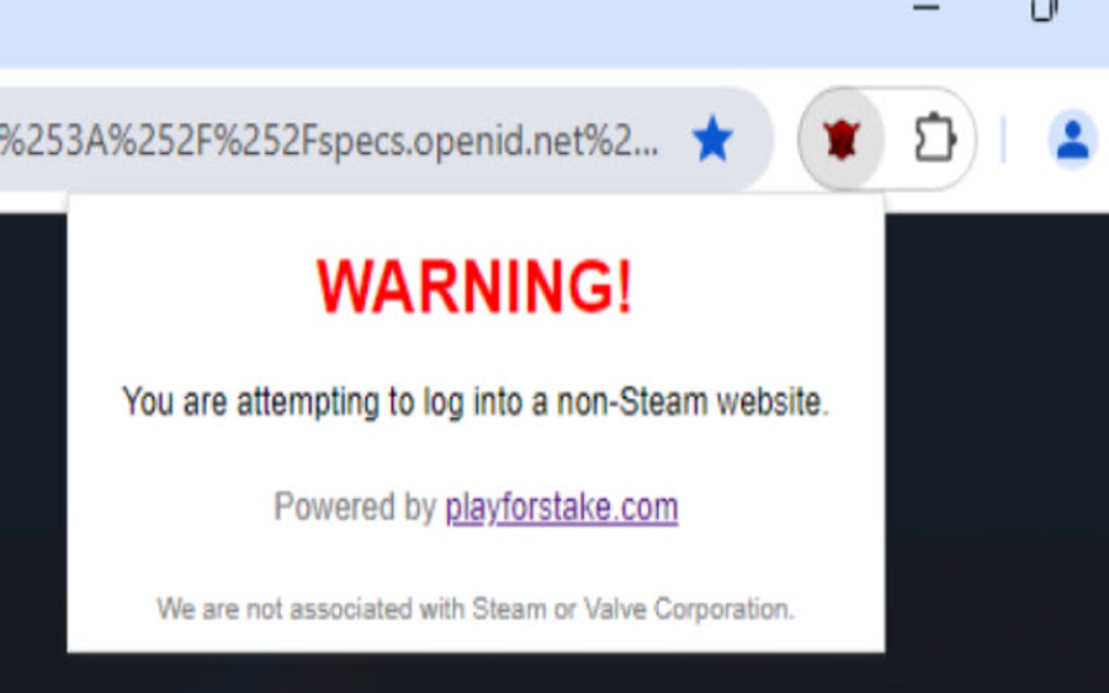 Steam Scam Guard for Google Chrome - Extension Download