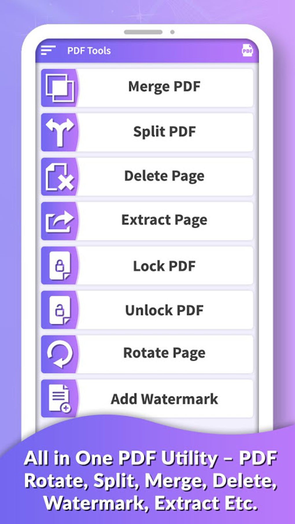 PDF Utility – Merge, Split, Delete, Extract & Lock APK for Android ... PDF Utility – Merge, Split, Delete, Extract & Lock APK for Android ...