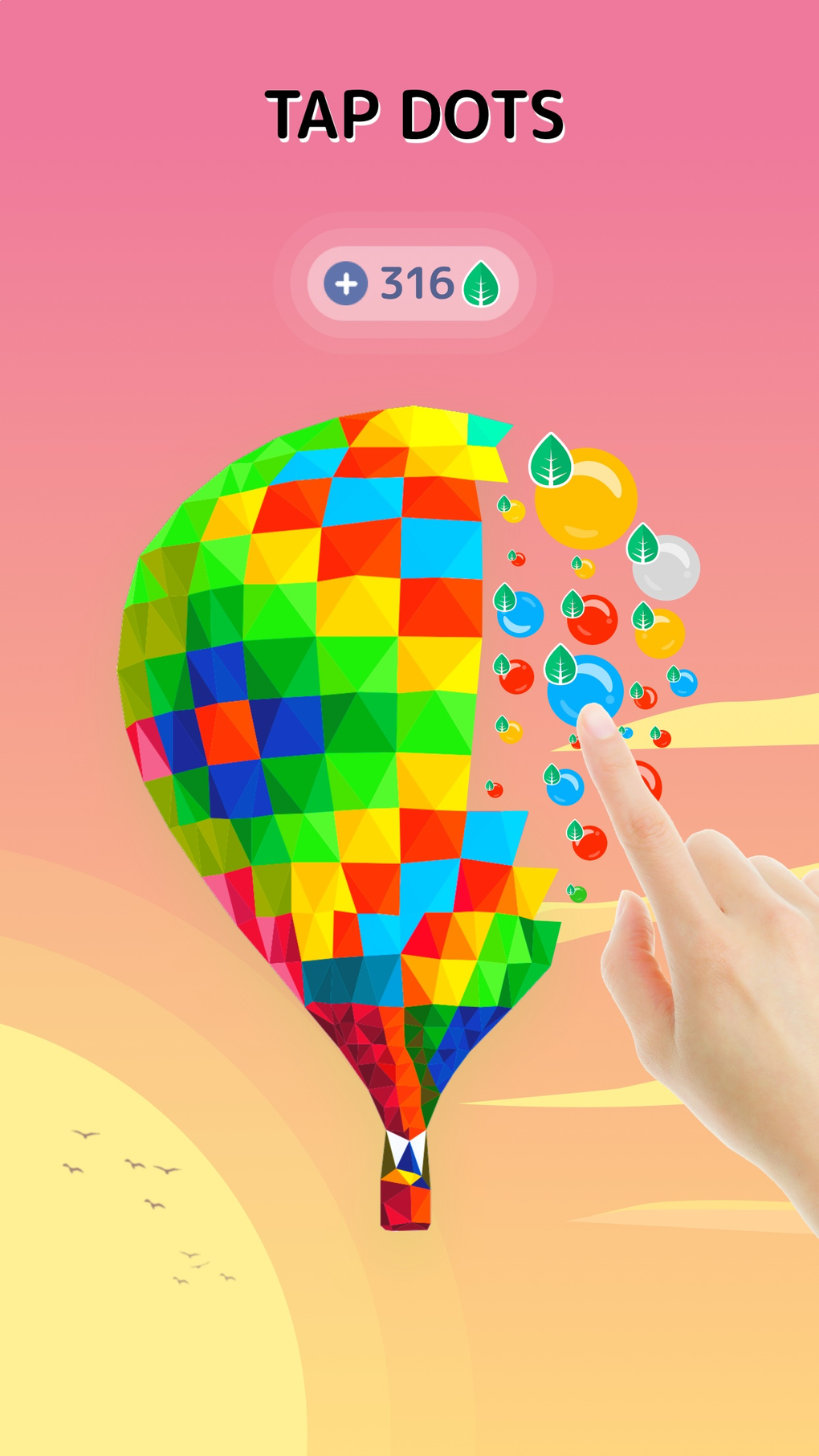 iPhone 용 Tap Tap - Coloring Garden Idle - 다운로드