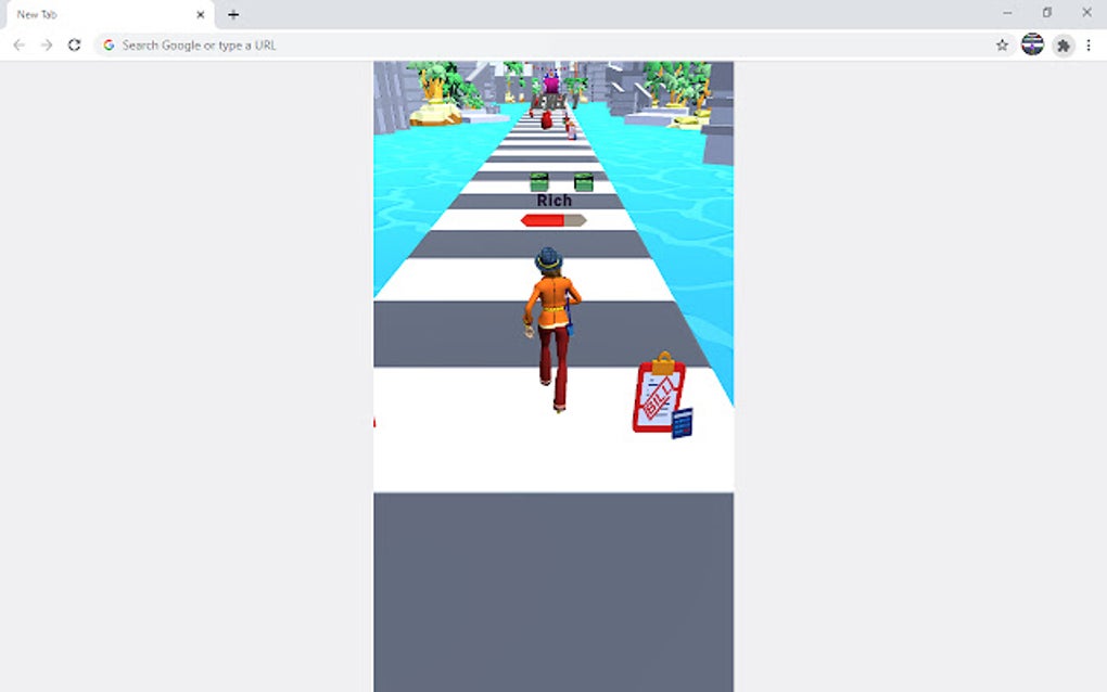 Run Rich Arcade Game for Google Chrome - Extension Download