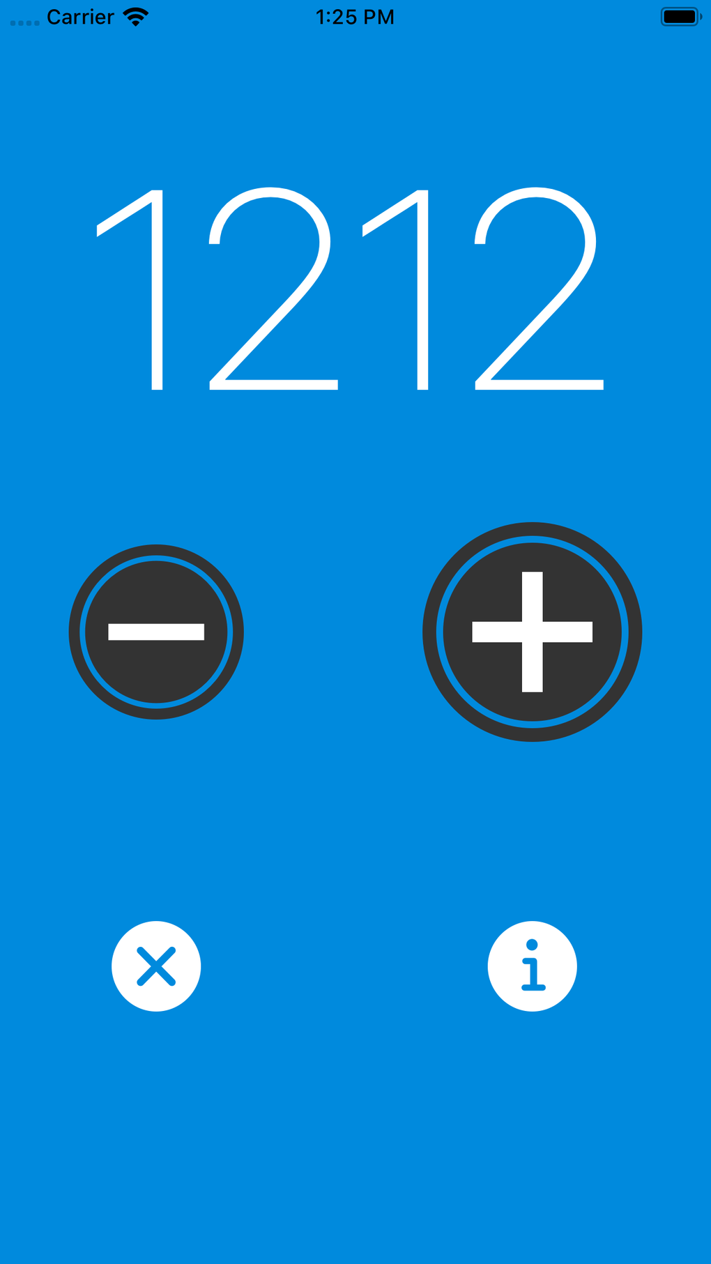 Clicking Counter Simple Tally for iPhone - Download