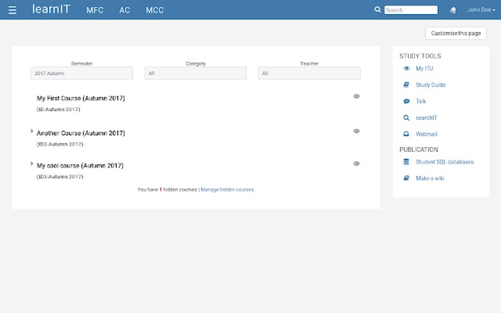 Convenient LearnIT para Google Chrome - Extensión Descargar