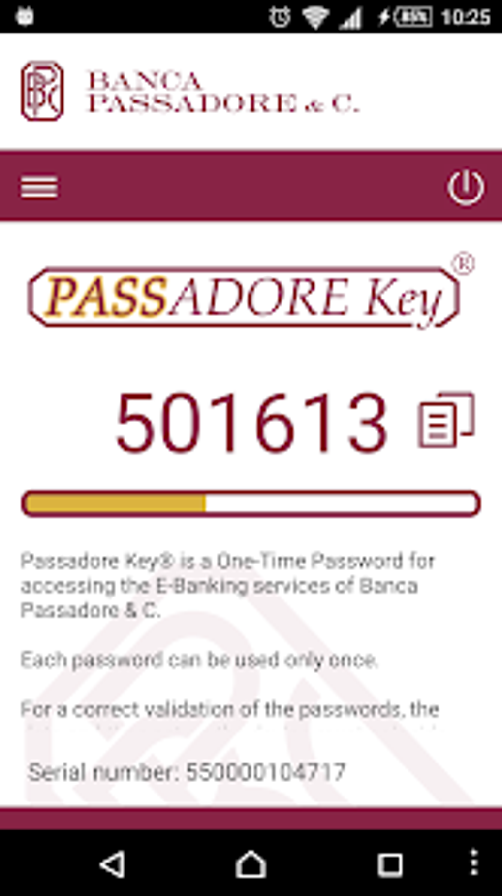 Passadore Key for Android - Download