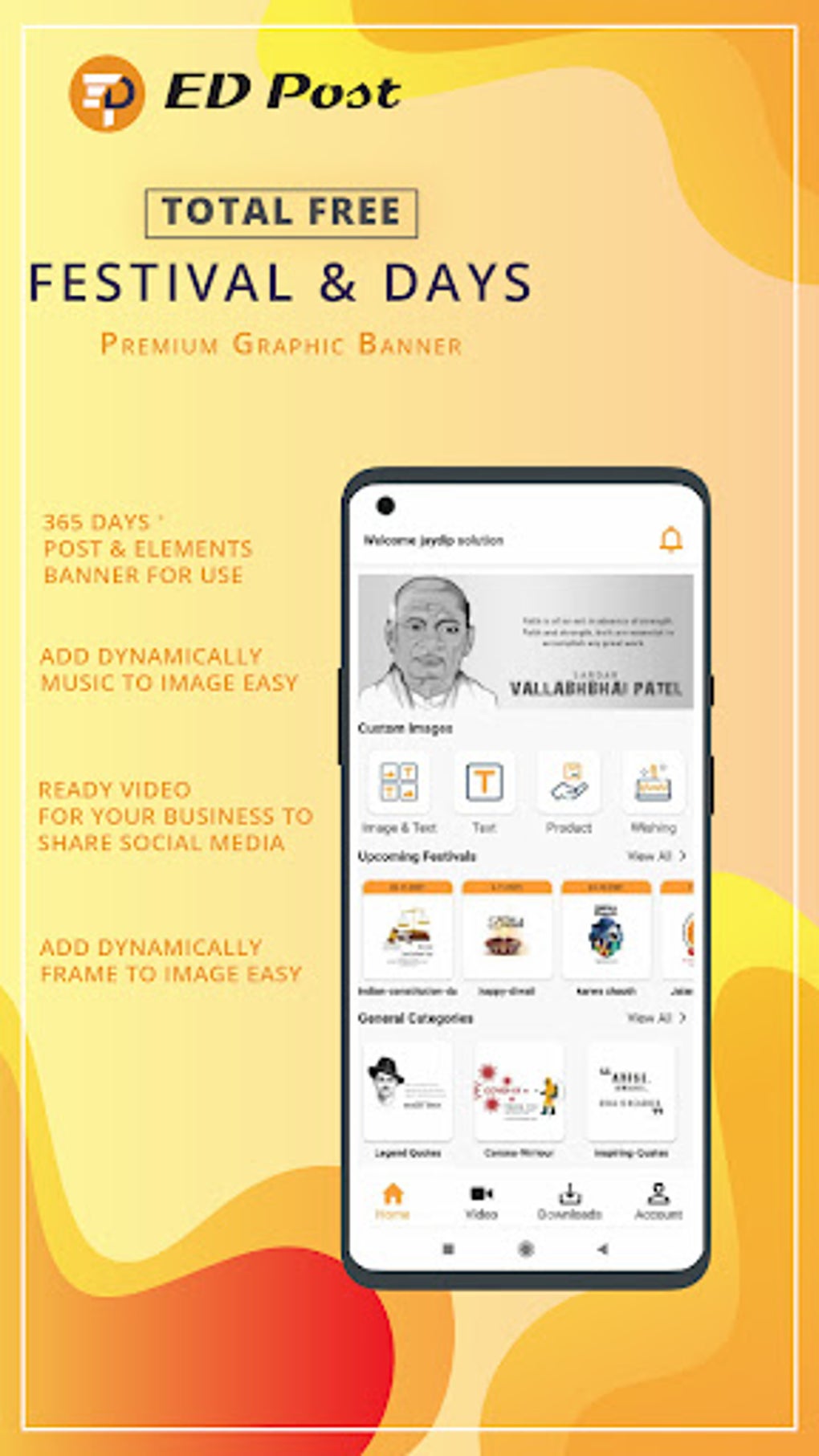 Business Festival Post Maker for Android - Download