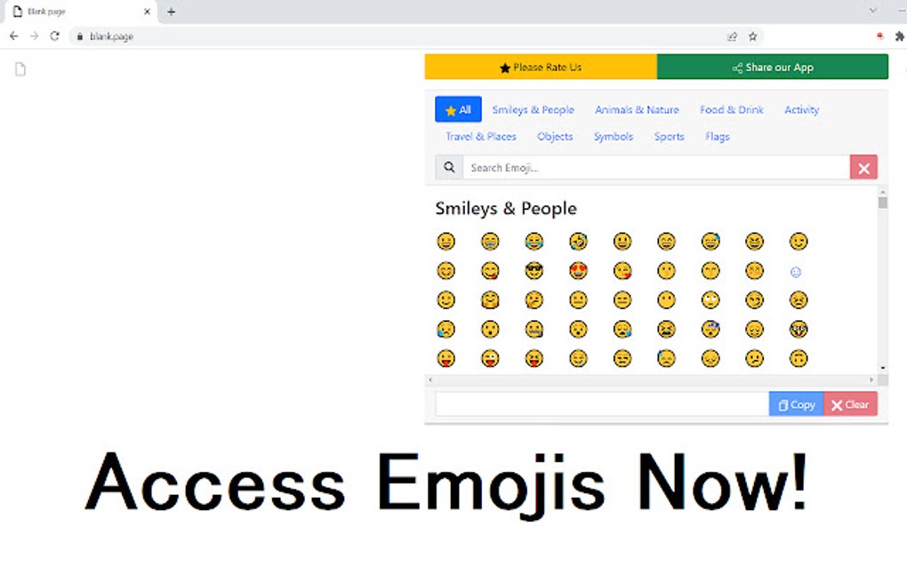 Emoji Keyboard für Google Chrome - Erweiterung Download