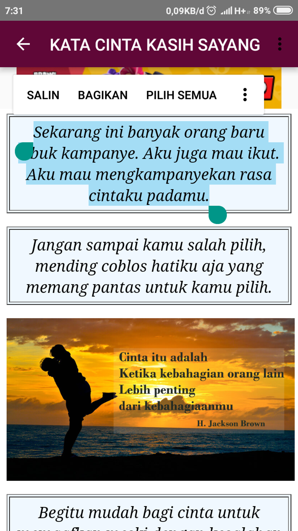 Kata Kata Bijak Buat Status for Android - Download