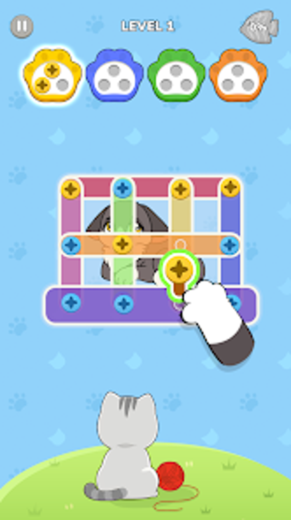 Cat Rescue : Pin Jam Puzzle pour Android - Télécharger