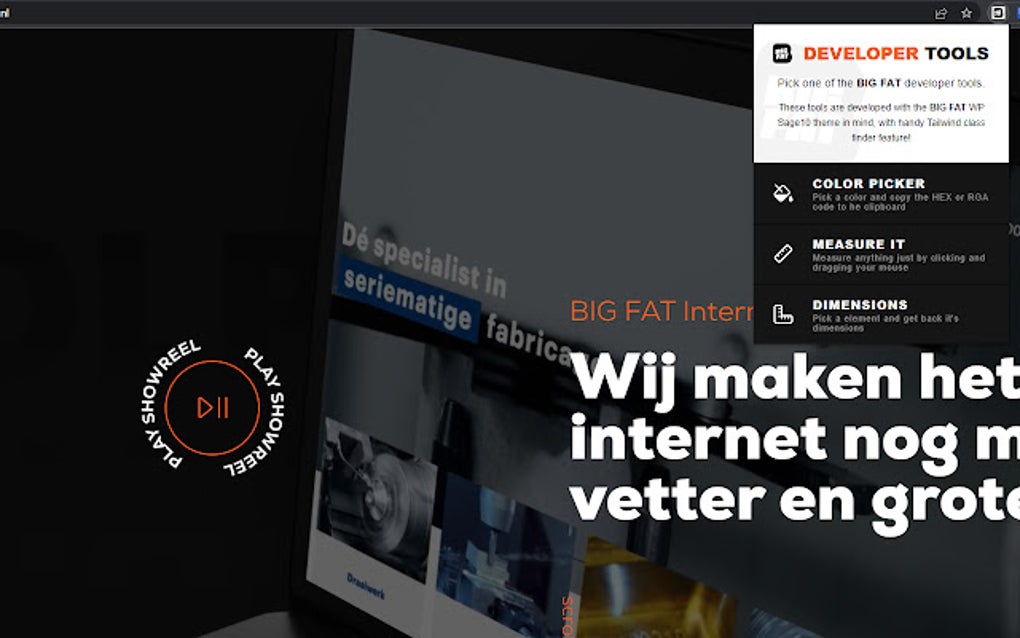 BIG FAT developer tools for Google Chrome - Extension Download