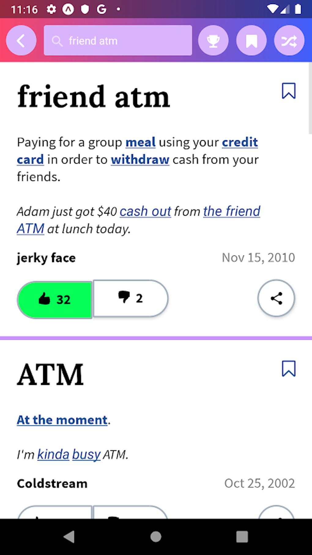 Android Urban Dictionary Official Android Urban Dictionary Official