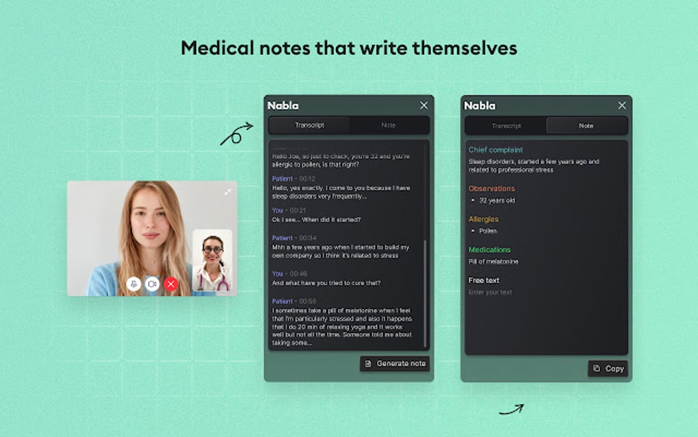 Nabla Copilot for Google Chrome - Extension Download