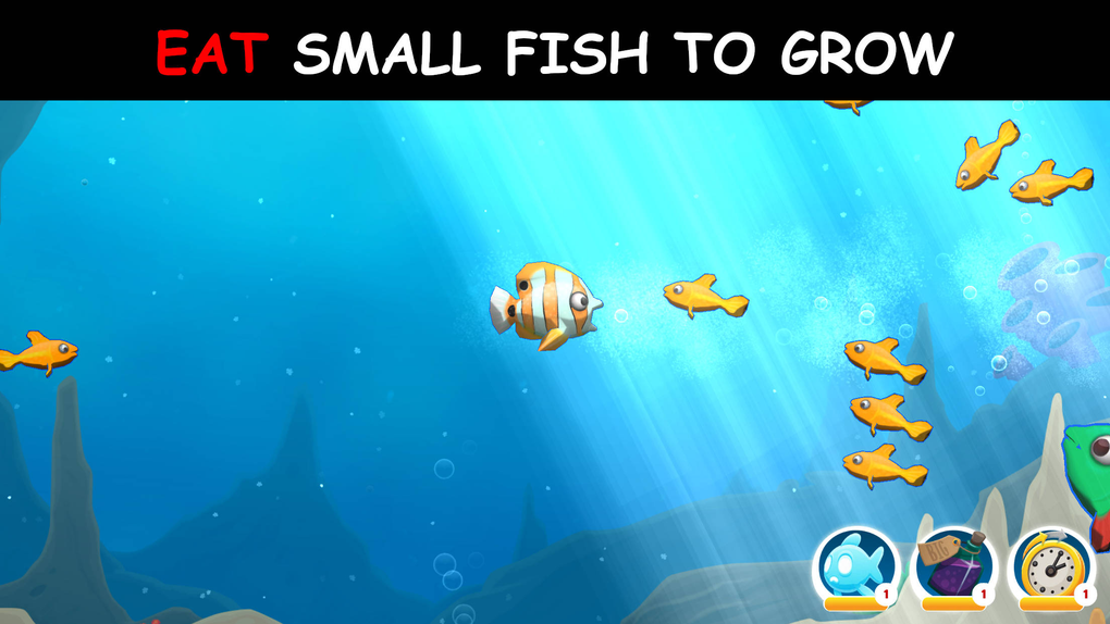 Hungry Ocean: Feed Grow Fish para iPhone - Download