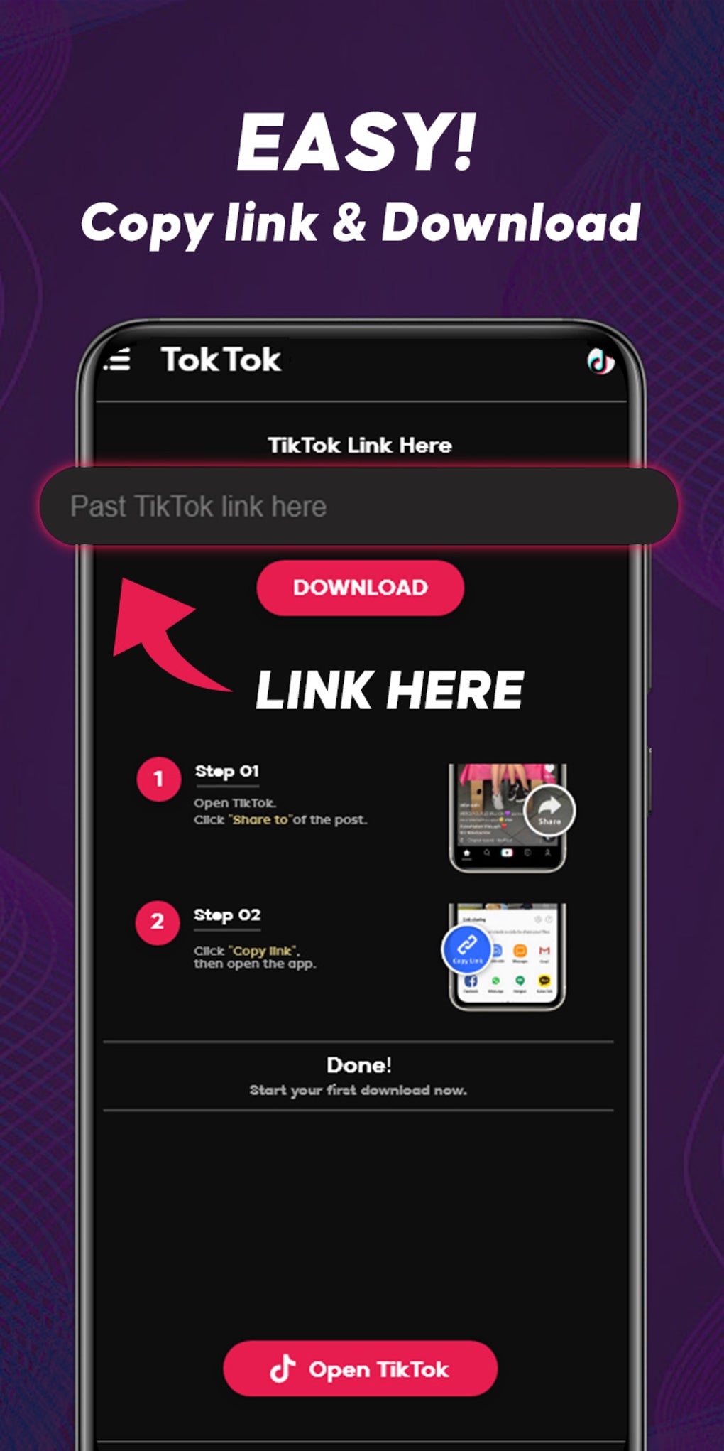 TOKTOK DOWNLOAD GO for Android - Download