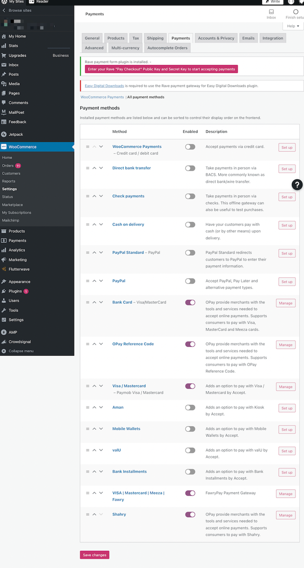 OPay Payment Gateway for WooCommerce para WordPress - Descargar