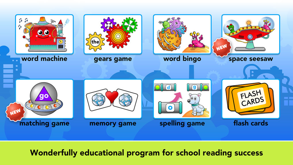 Sight Words Reading Games ABC for iPhone - Download