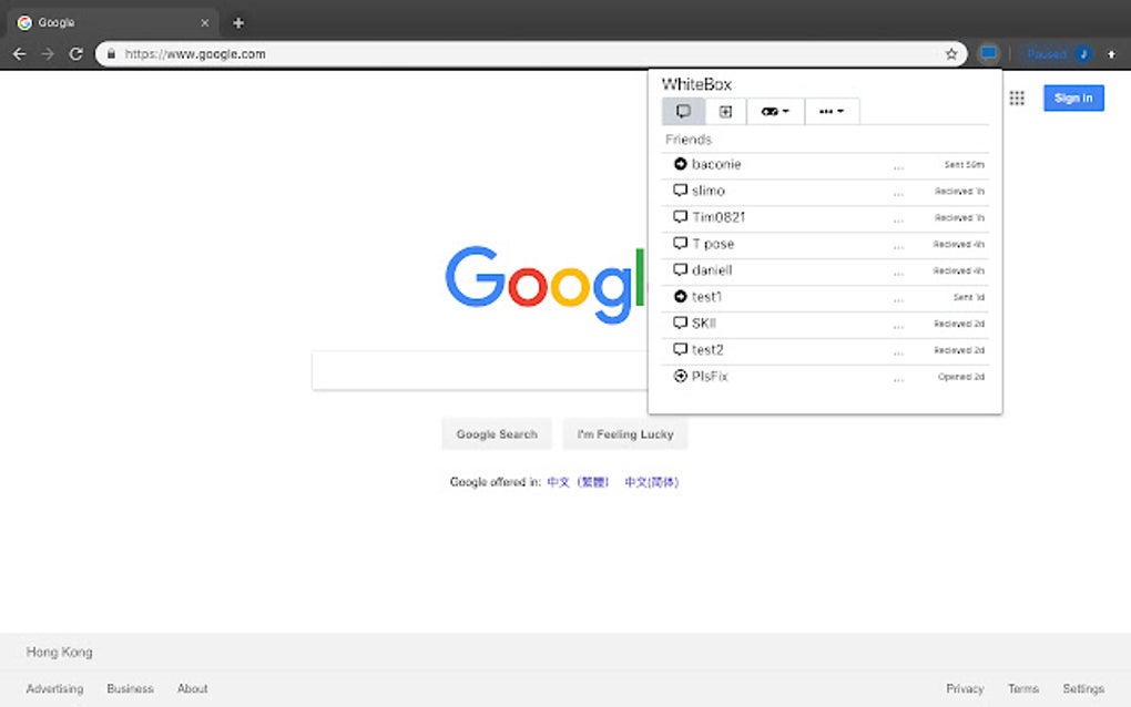 WhiteBox for Google Chrome - Extension Download