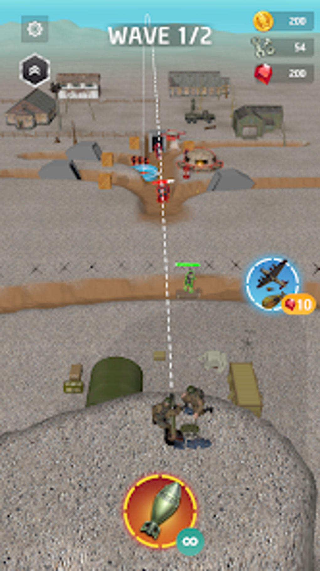 Mortar Squad - Artillery Game pour Android - Télécharger