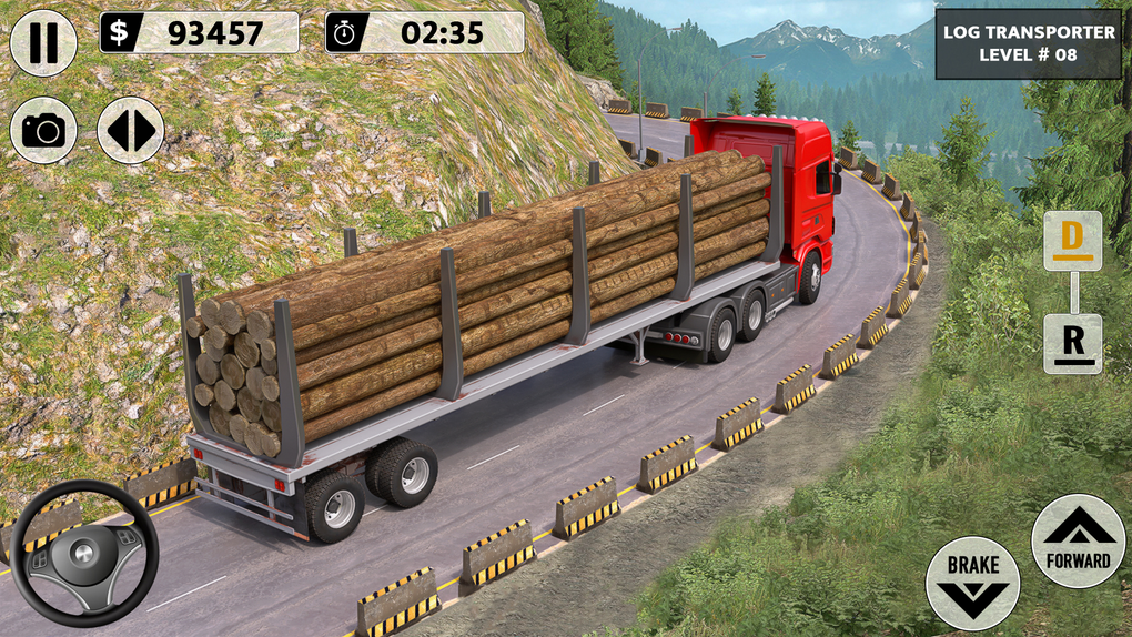 Log Transporter Truck Driving pour iPhone - Télécharger