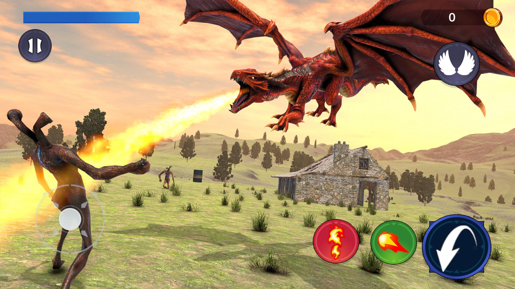 Pipe Head Attack VS Dragon Sim for iPhone - Download