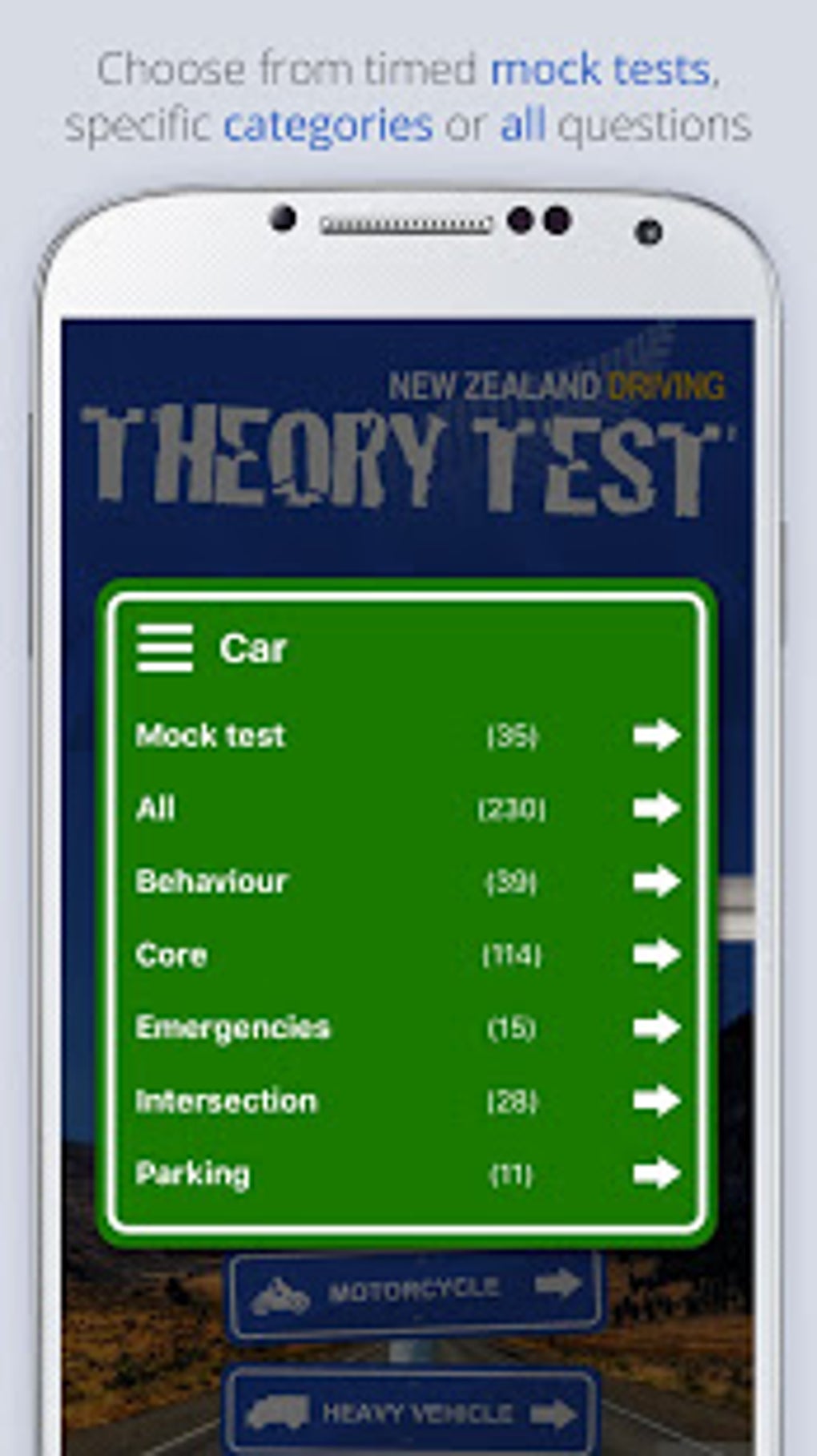 NZ Driving Theory Test for Android - Download
