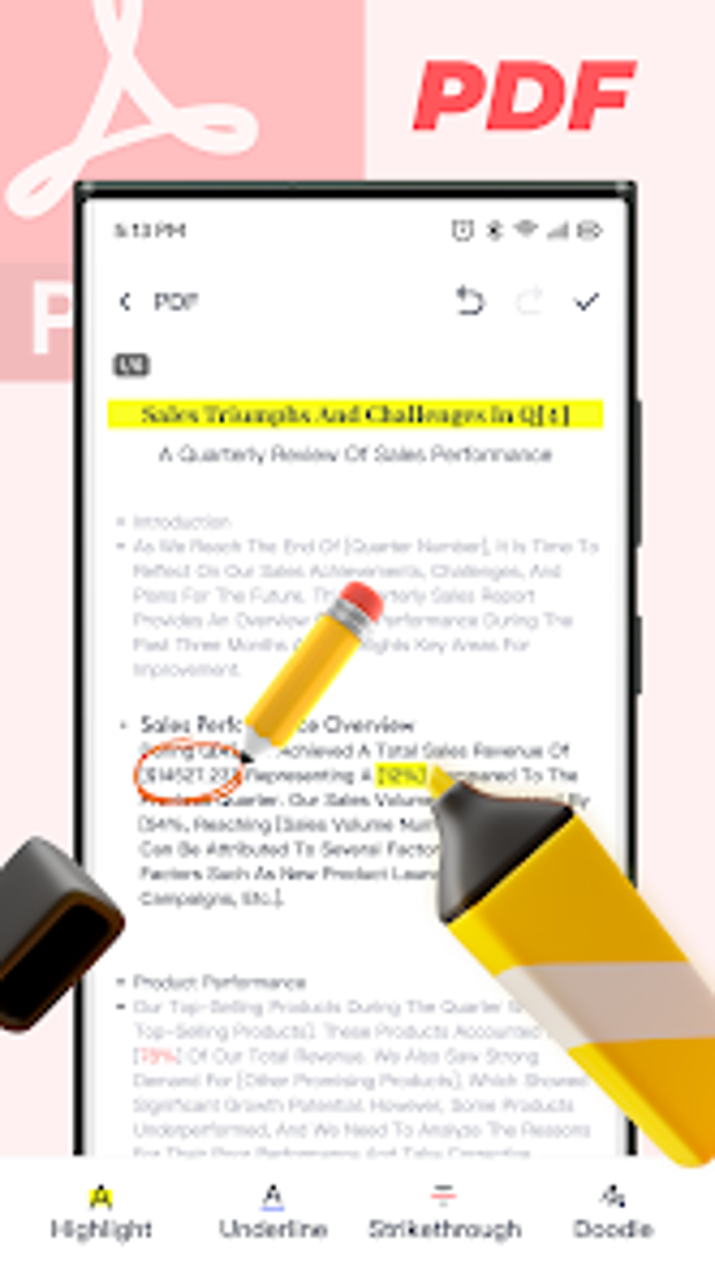 Pdf Reader Plus - Pdf Editor สำหรับ Android - ดาวน์โหลด